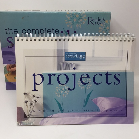 Reader’s Digest | Wall Decor | Complete Stenciling Set Stencils Step By ...